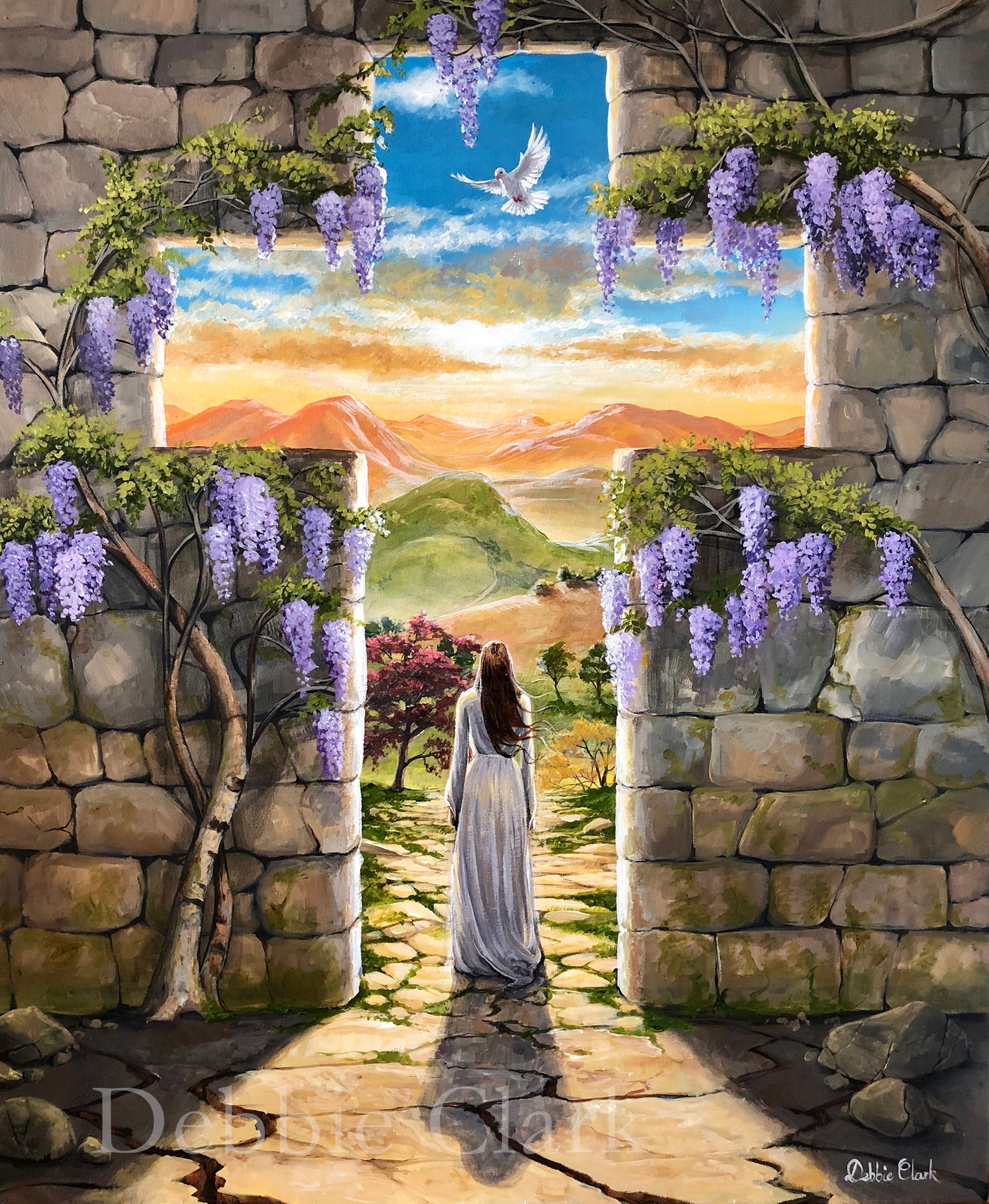 Art Print on A2 - Entrance to Eternity - Limited Edition Giclee Print ...