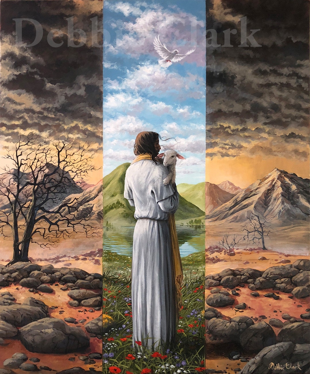 Narrow is the Gate - Giclee Art Print - Christian Art 11" X 14" - Etsy