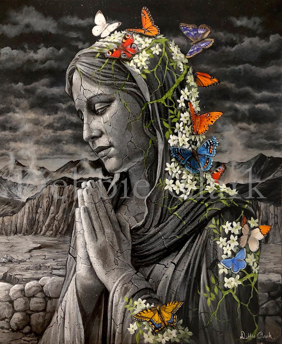 Giclee Art Print - Repentance, Surreal Wall Art by Christian Artist ...