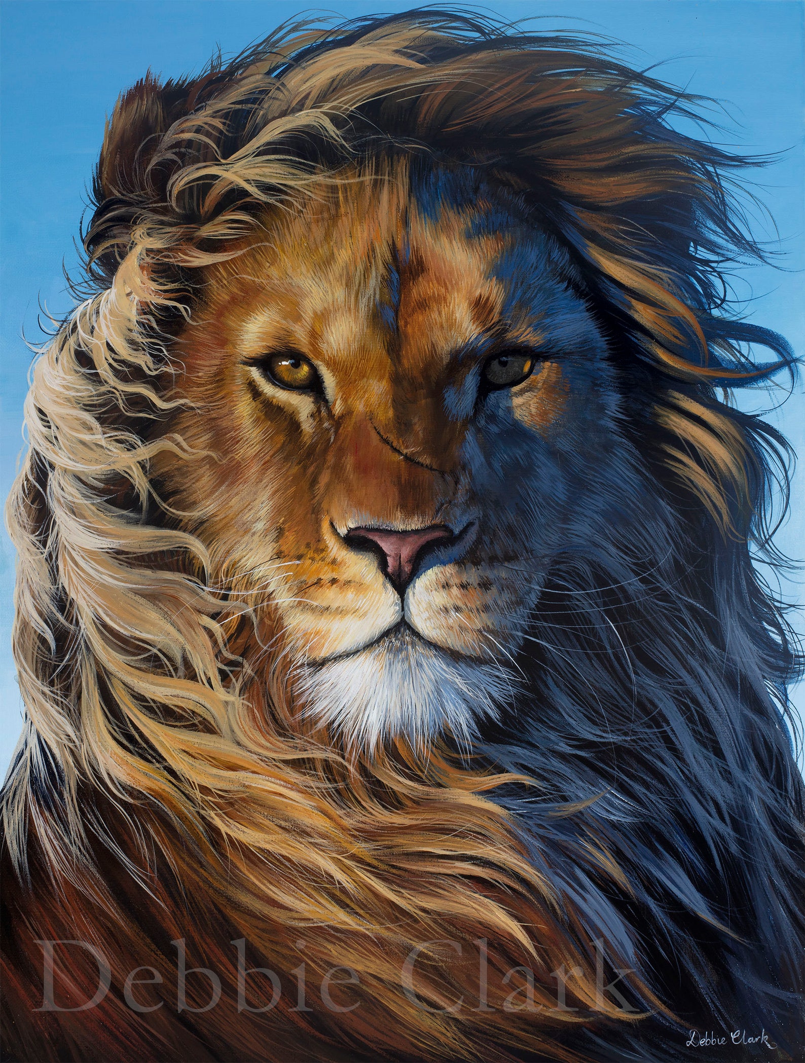 Lion of the Tribe of Judah Art Print Christian Art - Signed Limited ...
