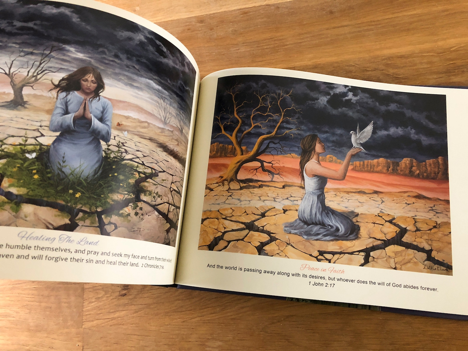 Hardback Coffee Table Art Book Christian Art and Bible - Etsy