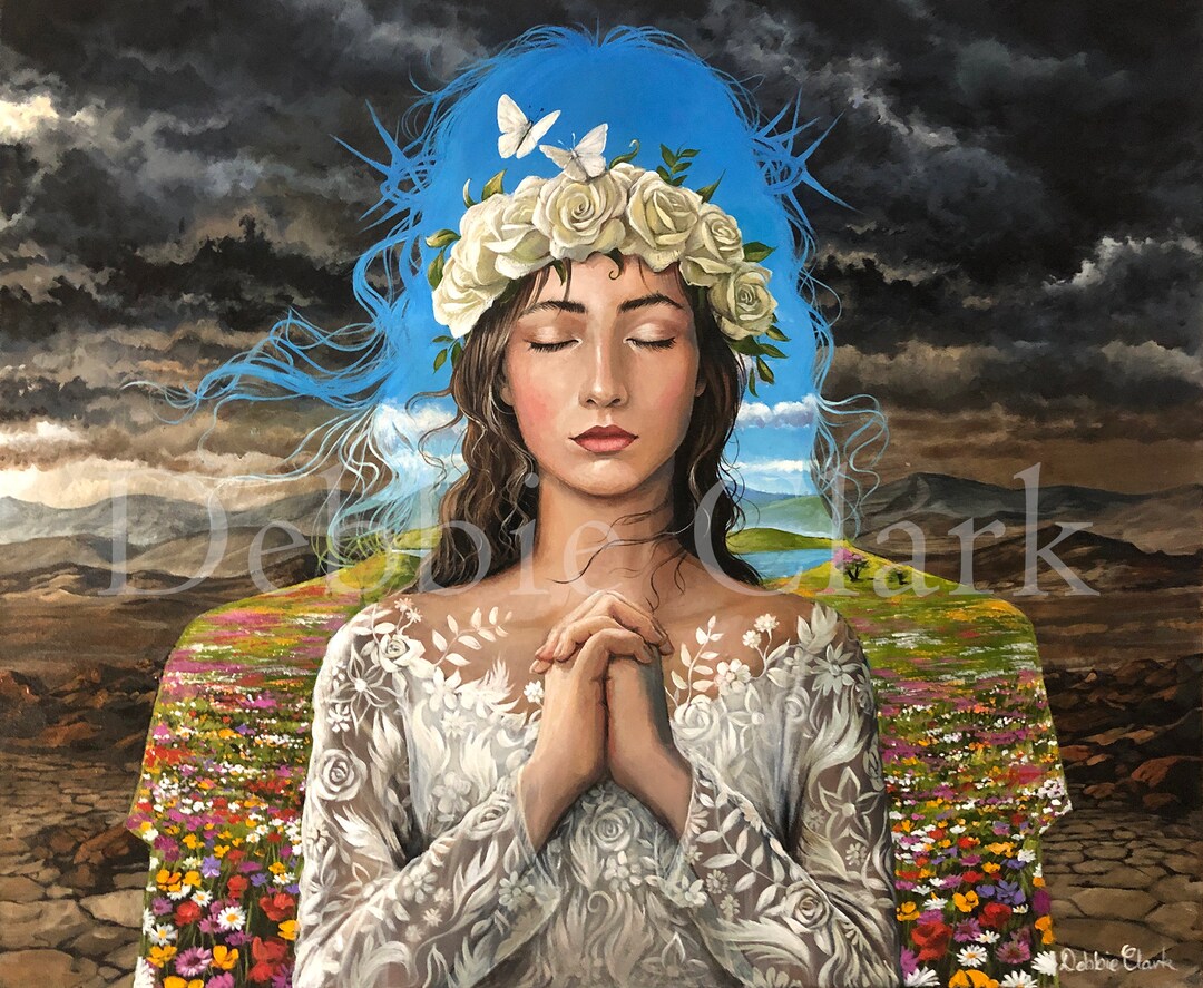 Giclee Print - the Refuge - Jesus Christ Painting - 11" X 13" - Etsy