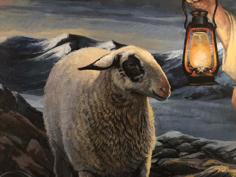 Jesus Christ Art Print - the Rescue - Painting of Jesus Christ by ...