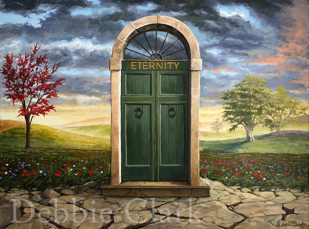 Eternity Door Giclee Print: Christian Spiritual Art (A3) - Etsy