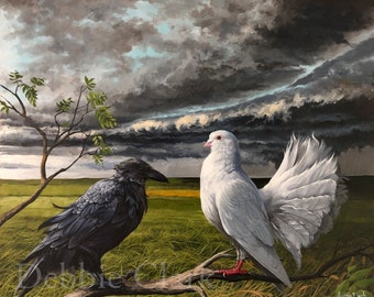 Peridexion Tree Art Print Tree of Life Painting Medieval - Etsy