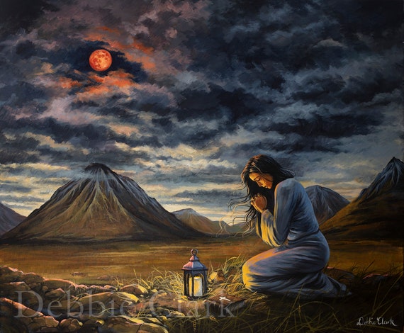 Blood Red Moon In Israel