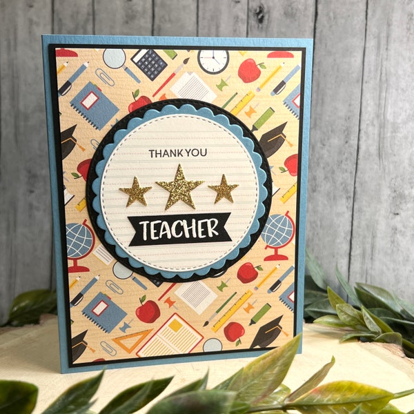 Thank You Card Blank - Etsy