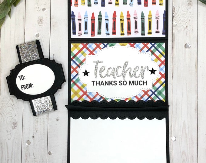 Teacher Gift Card Holder for Appreciation Week or End of Year Gift ...