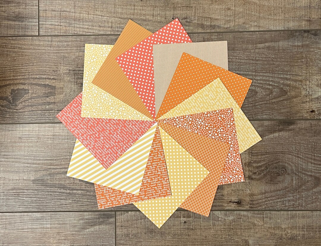 Stampin' up 6x6 Paper 12 Sheets of Designer Series Paper for Cardmaking ...