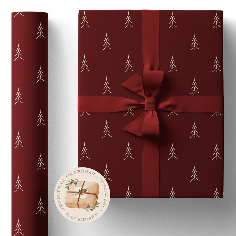 Simple Wrapping Paper - Etsy