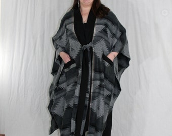Open Front Poncho - Etsy
