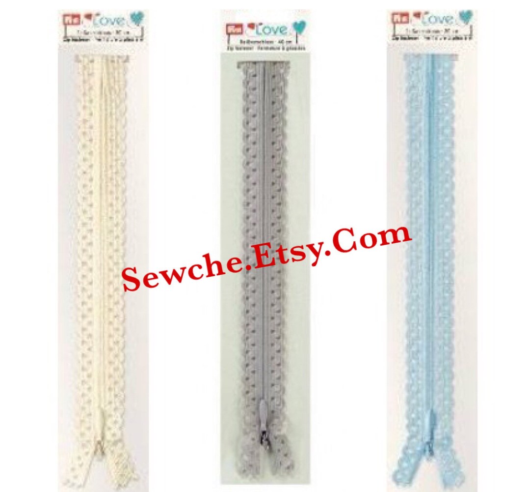 Invisible Pattern Zips various Colours Available Cremallera - Etsy