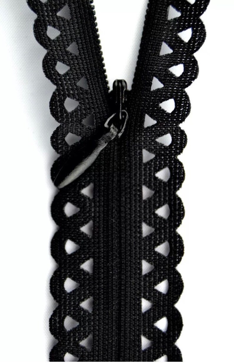 Invisible Pattern Zips various Colours Available Cremallera - Etsy