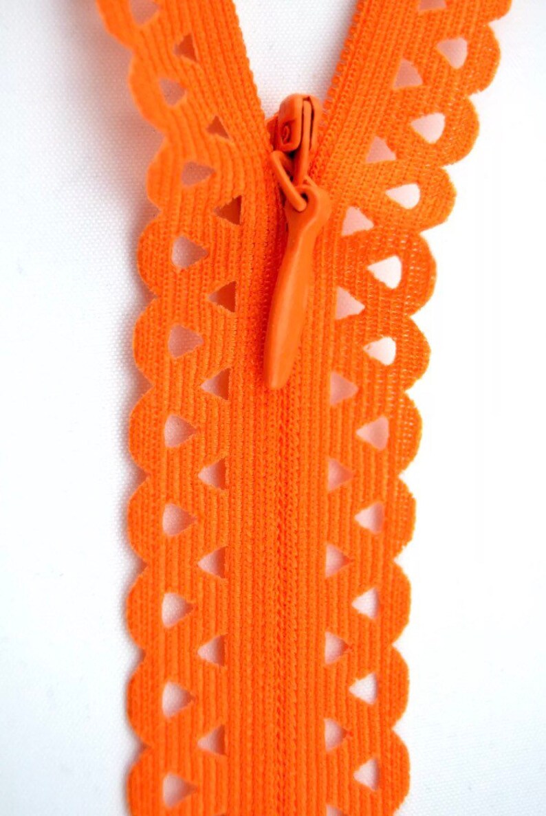 Invisible Pattern Zips various Colours Available Cremallera - Etsy