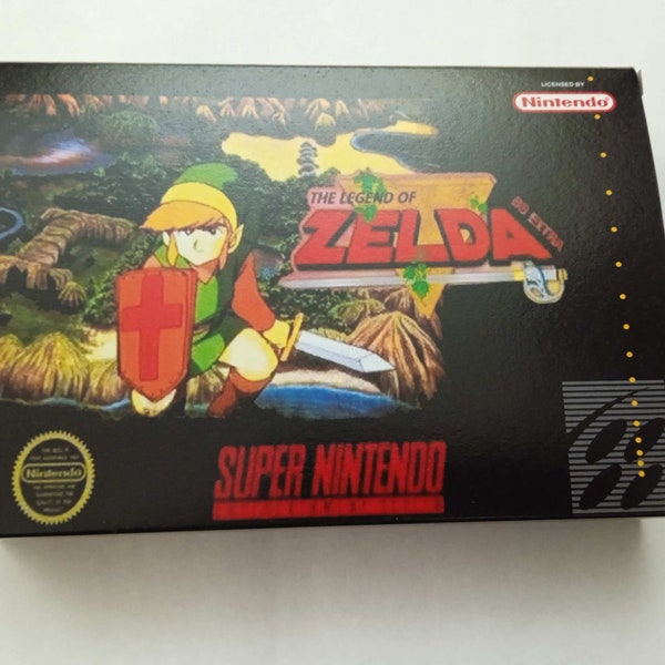 Zelda Nes Replacement Box - Etsy