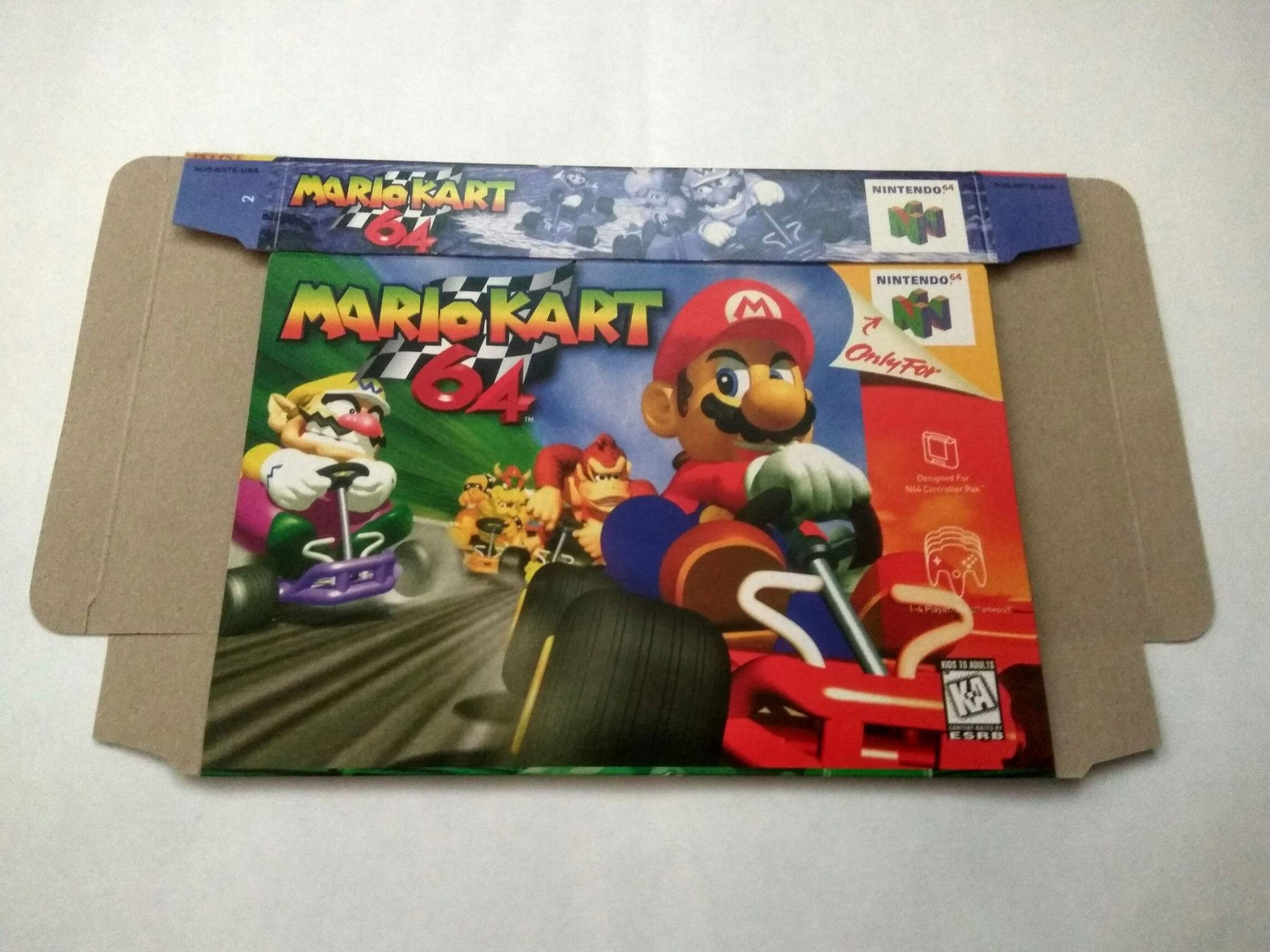 N64 Super Mario 64 Nintendo 64 Box Game And Manual Original Owner