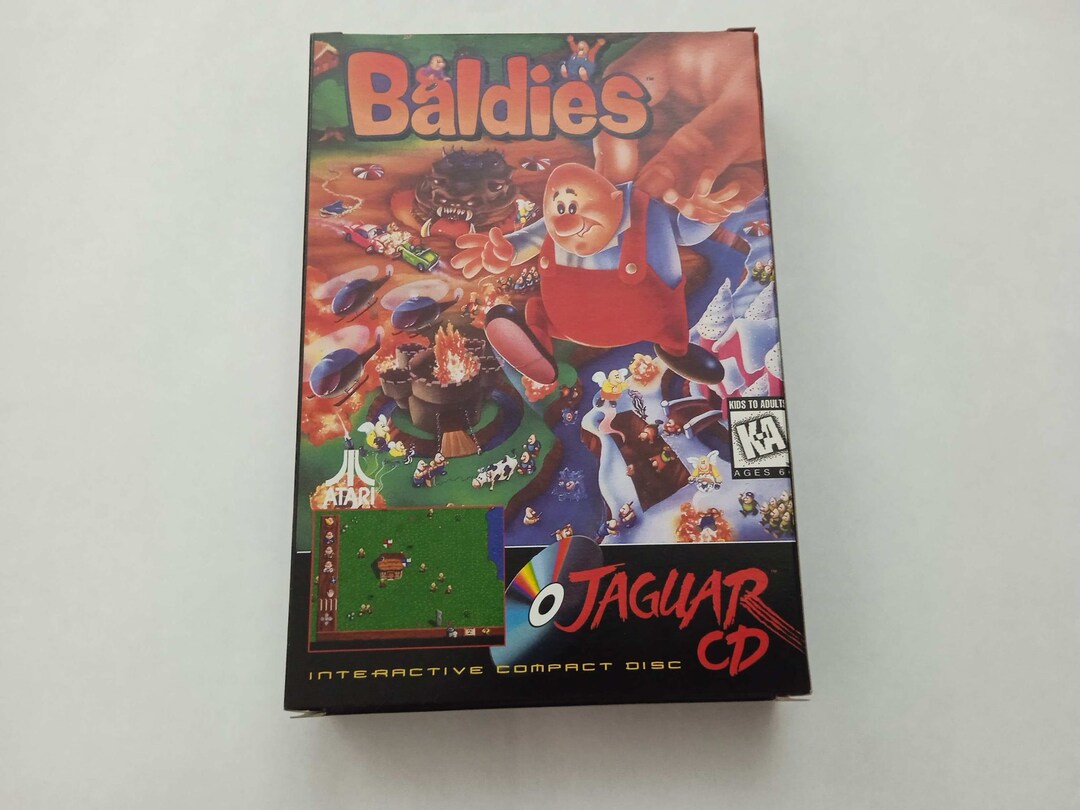 Baldies Atari Jaguar CD Repro Box / Replacement Box - Etsy