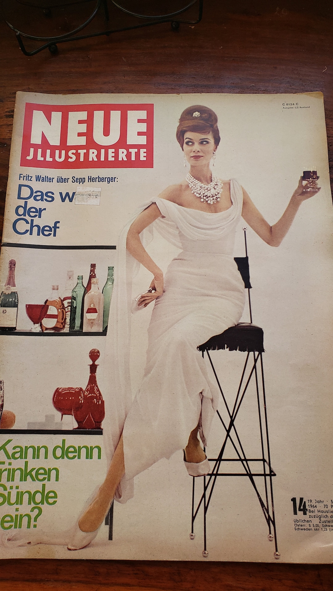 Neue Jllustrierte Vintage German Magazine From April 5th 1964 Vintage ...