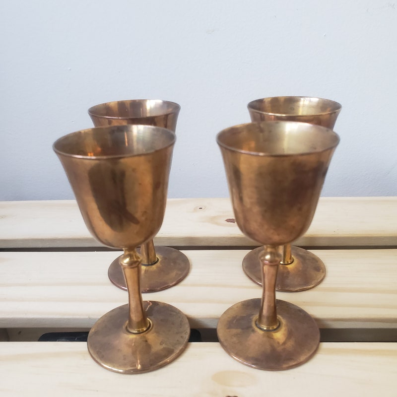 Brass Goblet - Etsy