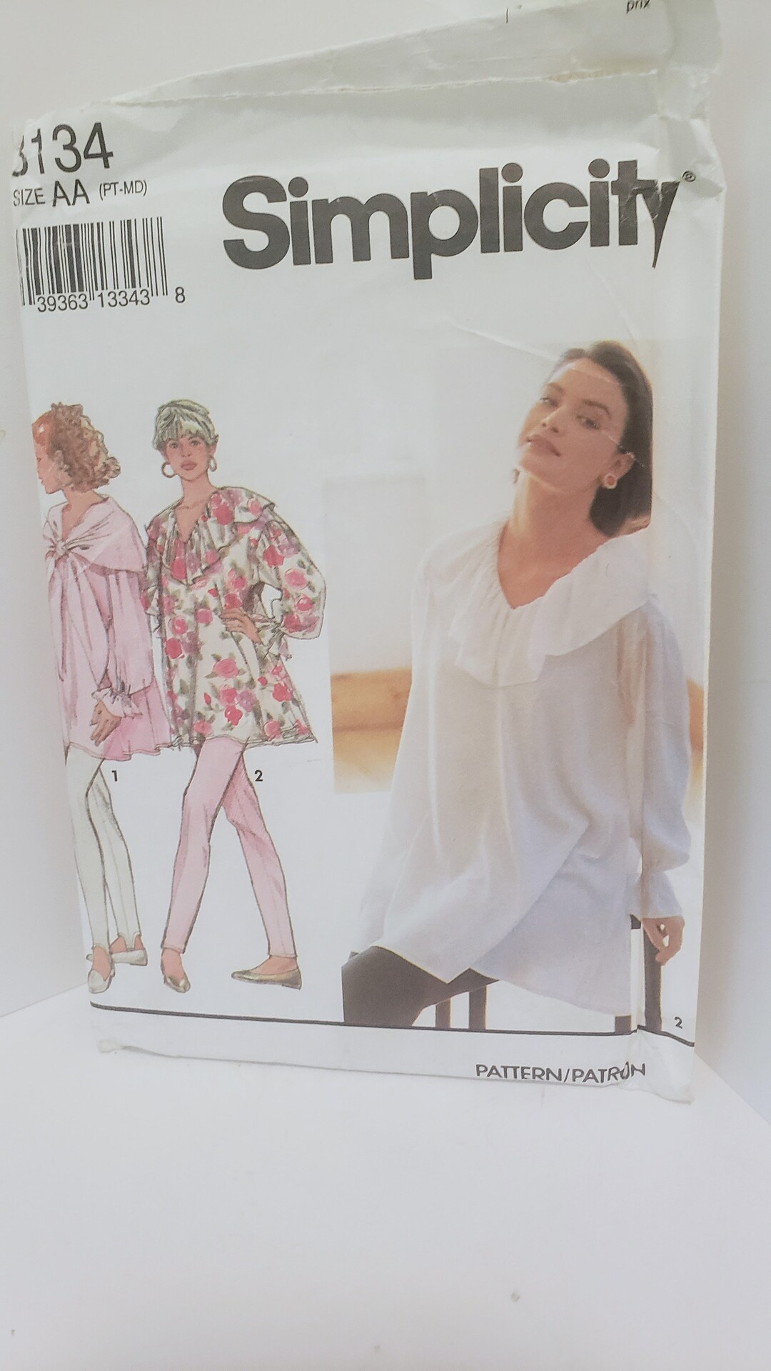 Simplicity 8134 Baby Doll Top Sewing Pattern - Size AA UNCUT - Etsy