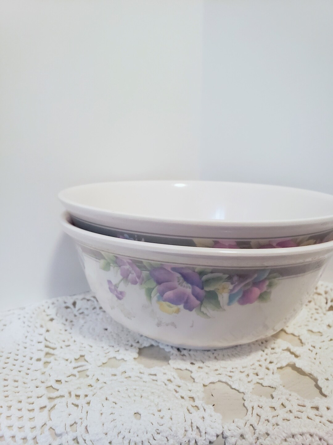 Two Melamine Bowls Tong Ya Melamine Ware No 306 Cereal Bowls Vintage ...