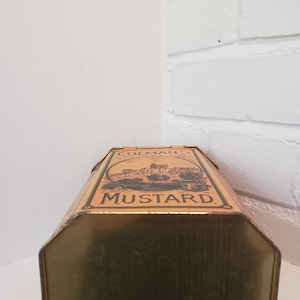 Colman's Mustard Tin Vintage Storage Tin Decorating With Vintage Tins ...