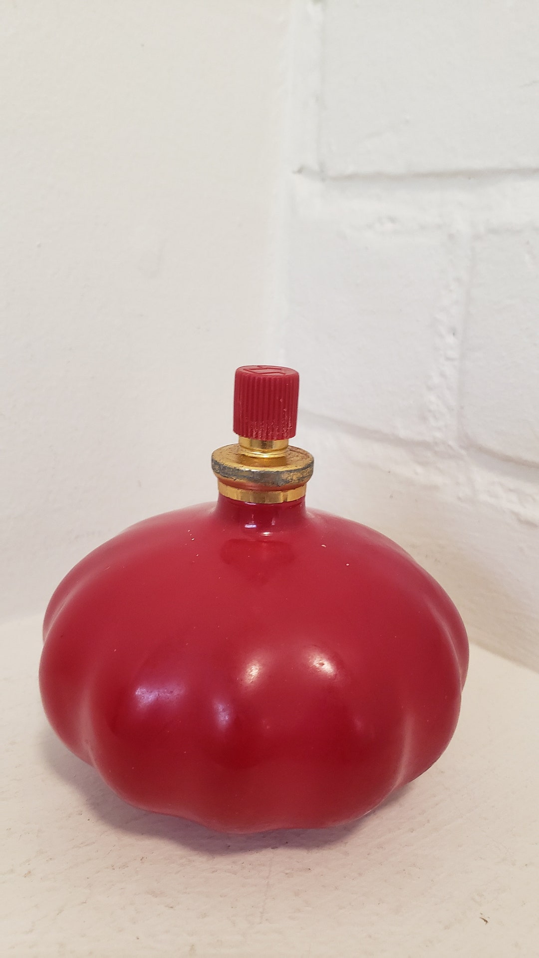 Vintage Avon Charisma Cologne Mist Bottle: Red Resin Vanity Decor - Etsy