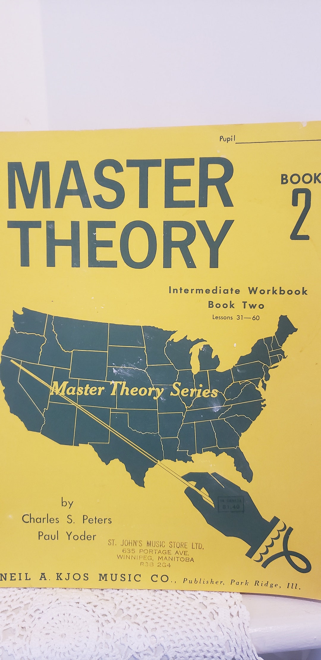 Master Theory Music Books: Series 2-5, Charles S Peters, Paul Yoder - Etsy