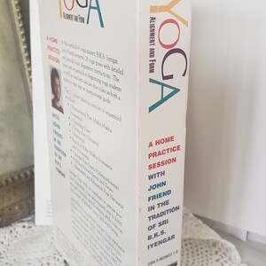 Yoga VHS With Booklet Alignment and Form A Home Practice Session With ...