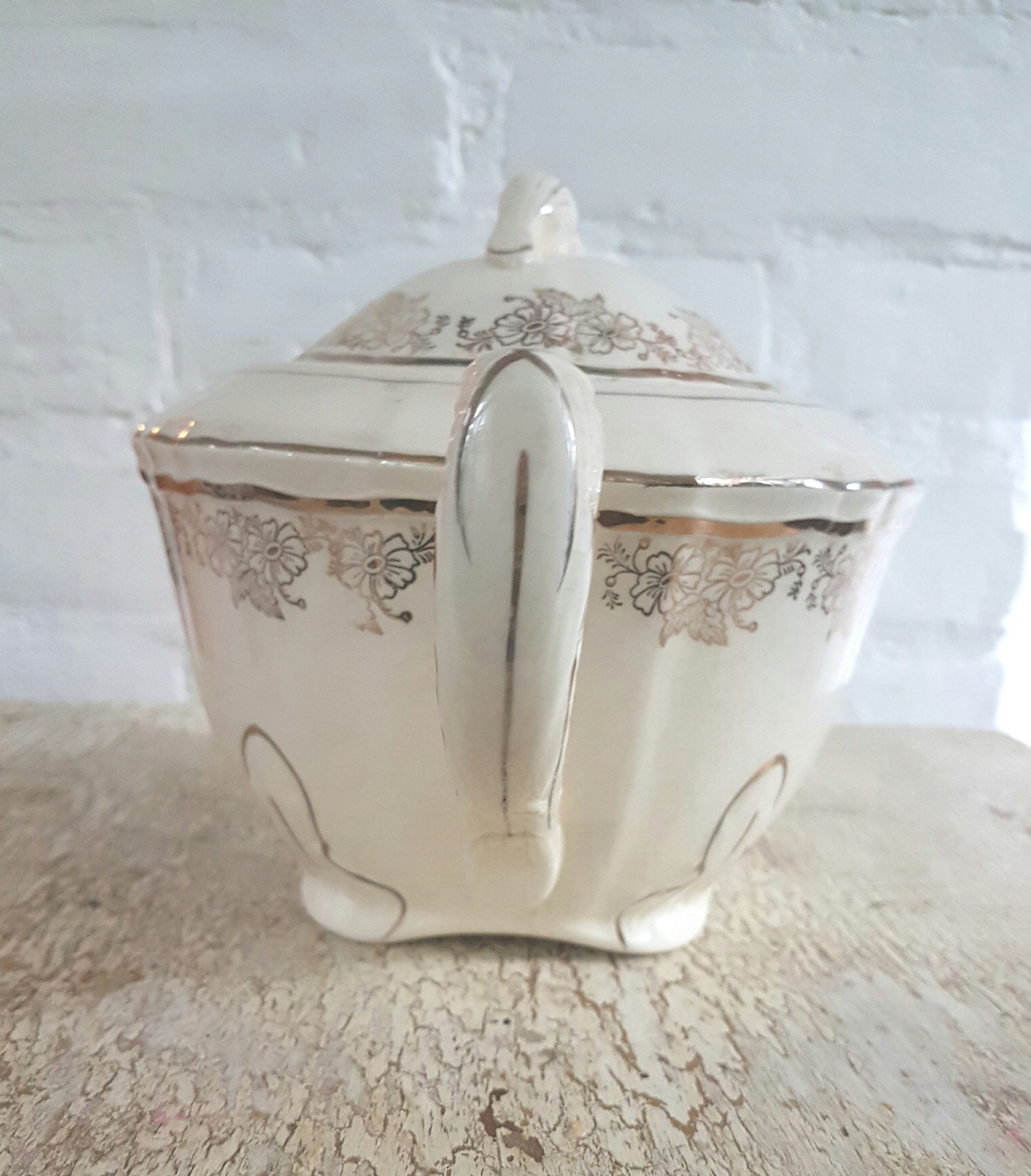 Alfred Meakin Vintage Tea Pot Gold Trim Tea Pot Alfred Meakin - Etsy Canada