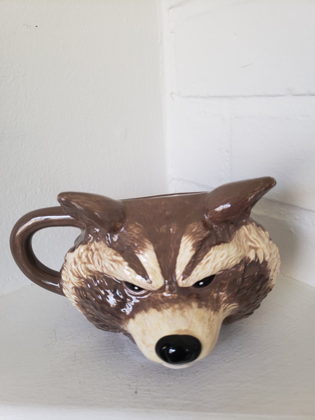 Vintage Marvel Racoon Mug Man Cave Decor Fathers Day Gift Items - Etsy