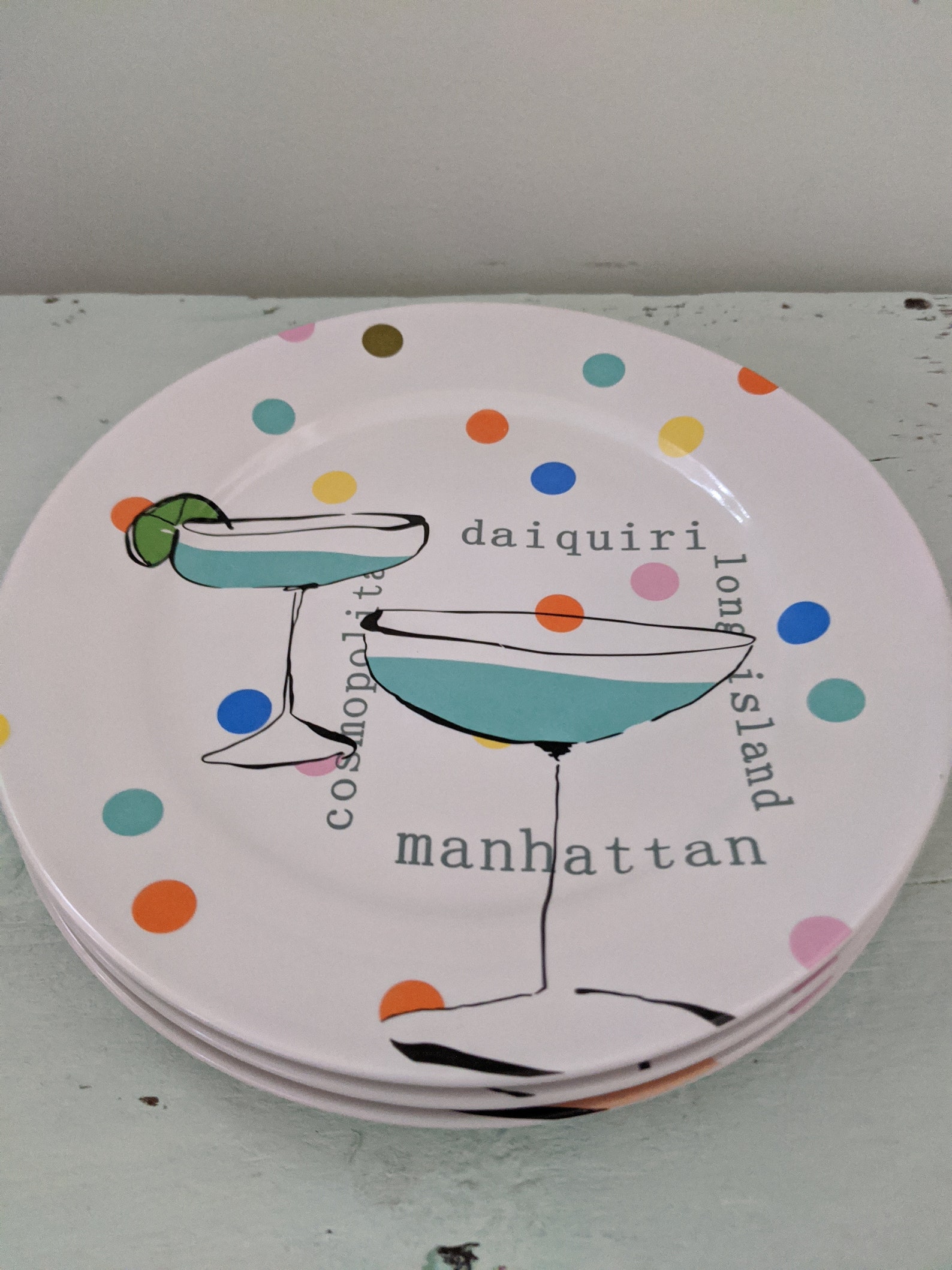 Vintag Rosanna Plates Martini Plates by Rosanna 90s Rosanna | Etsy