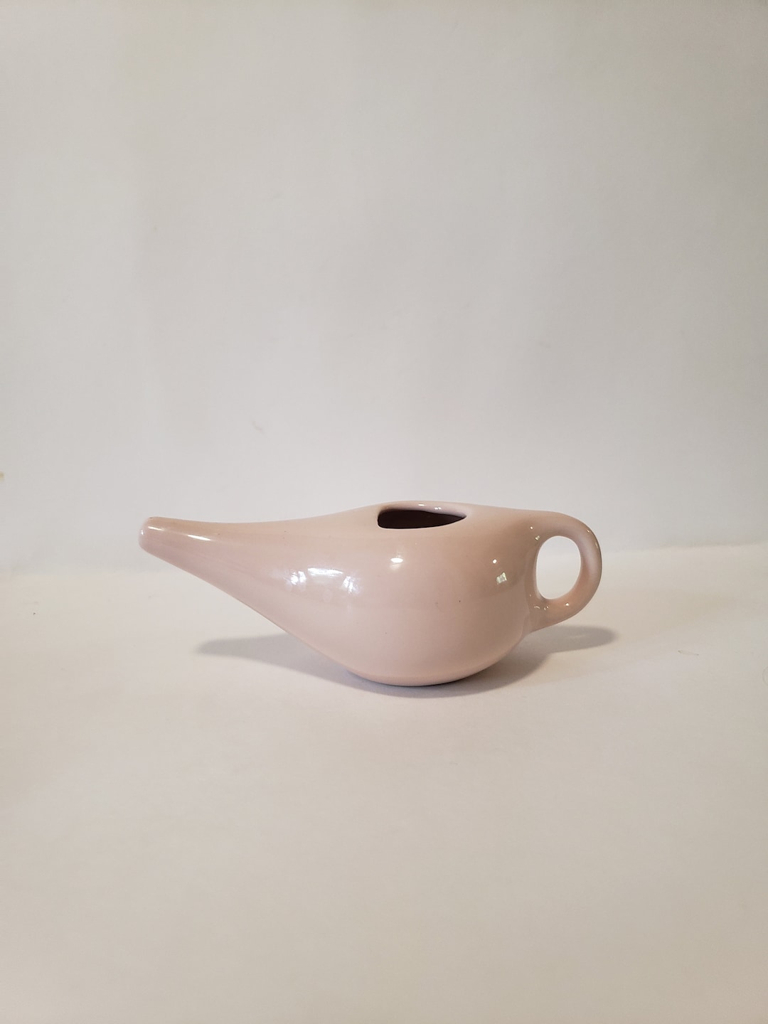 Vintage Pink Ceramic Creamer Modern Style Zen Creamer Long Neck Creamer ...