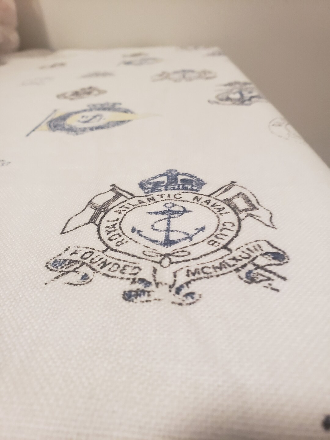 Ralph Lauren Linen Fabric Man Cave Curtain Vintage Designer - Etsy