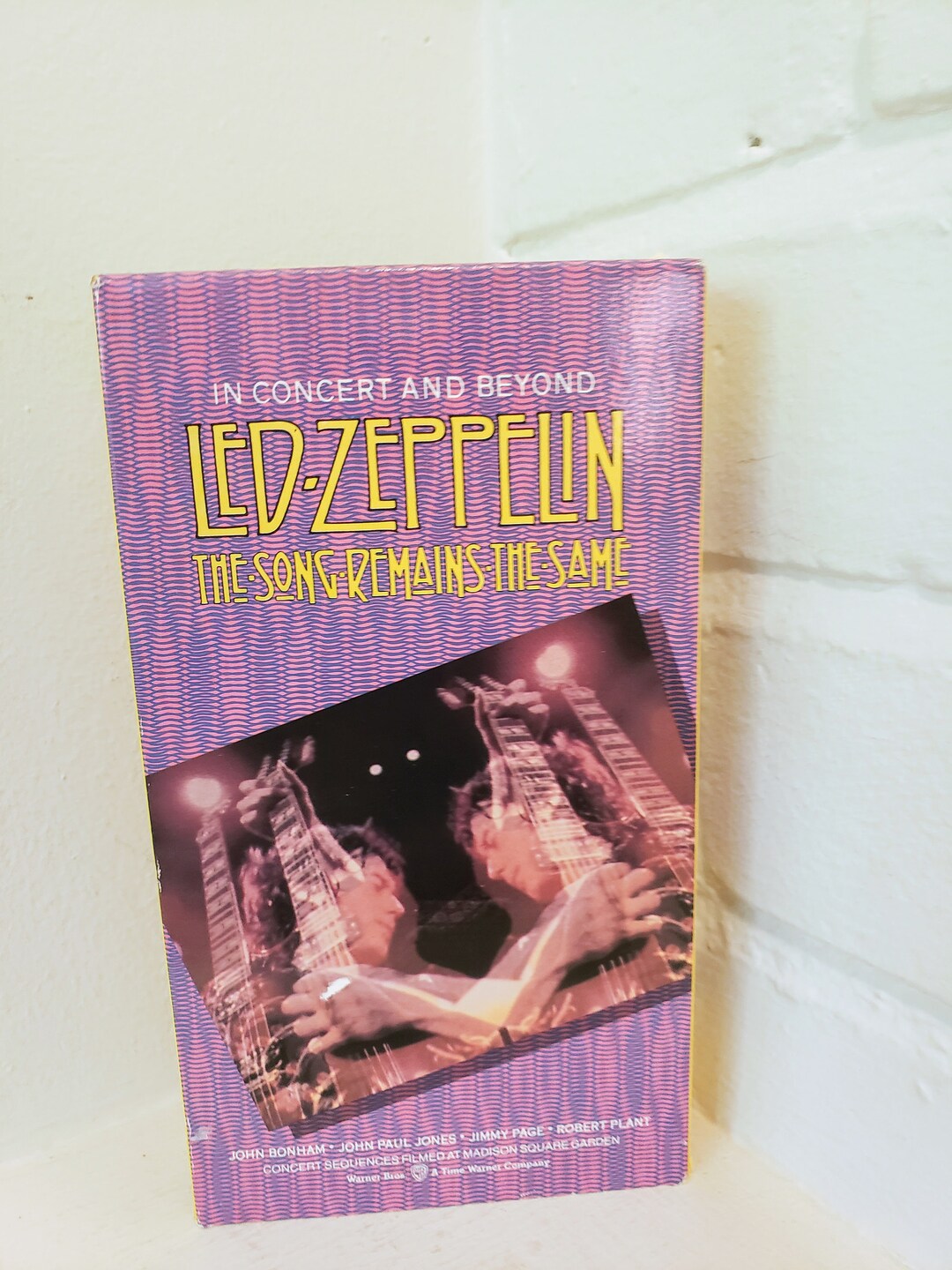 Vintage DVD Led Zeppelin in Concert and Beyond Dvd the Song Remains the ...