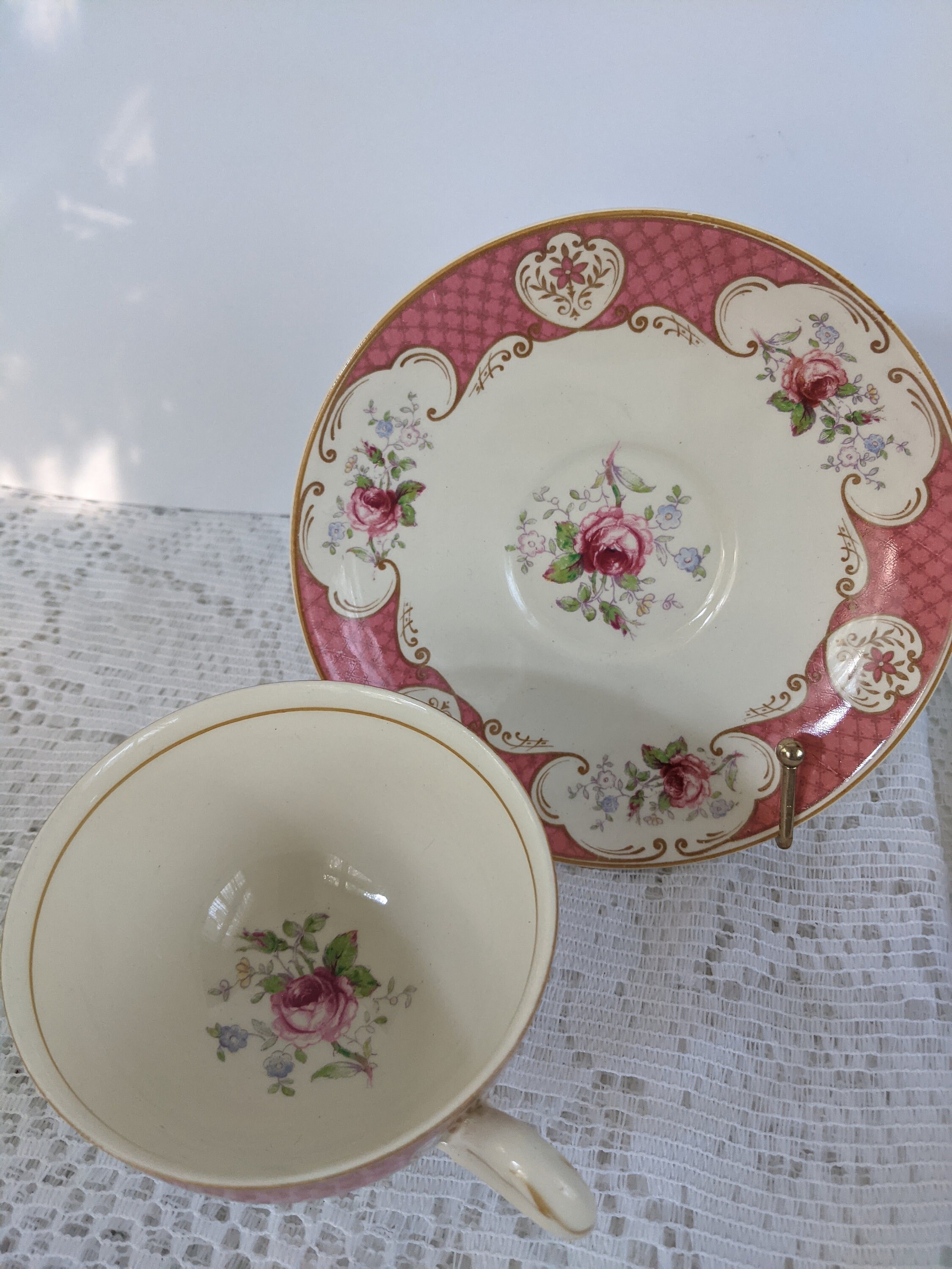 Tea Cups & Sets Drinkware Kitchen & Dining Pink RoseBud Myott ...
