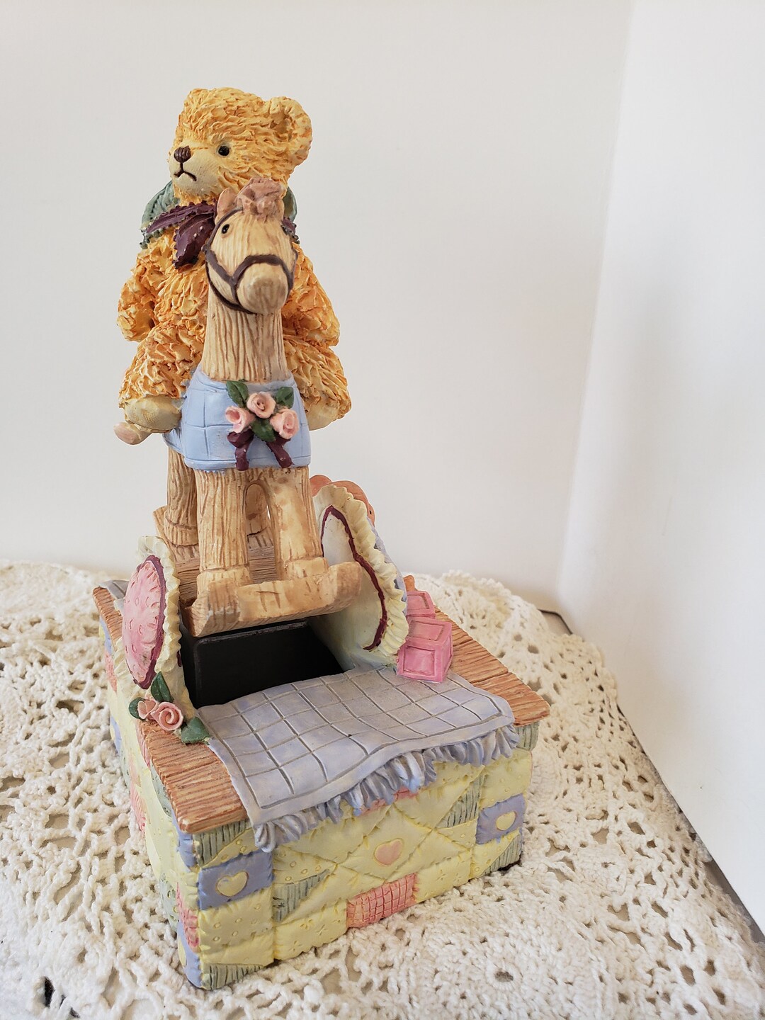 Bainbridge Bear Collection "brian" Giddyap Cowboy Vintage Musical Bear ...