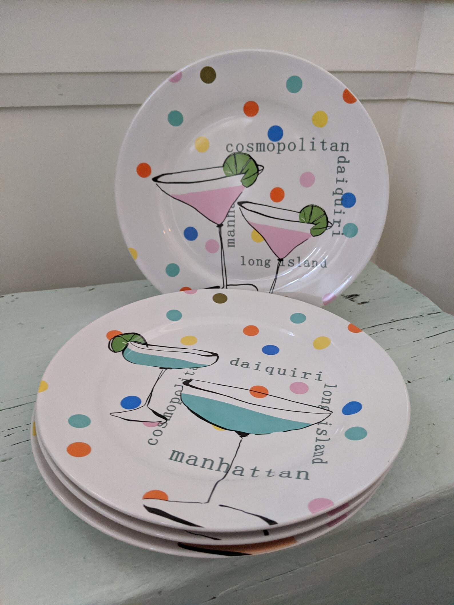 Vintag Rosanna Plates Martini Plates by Rosanna 90s Rosanna | Etsy