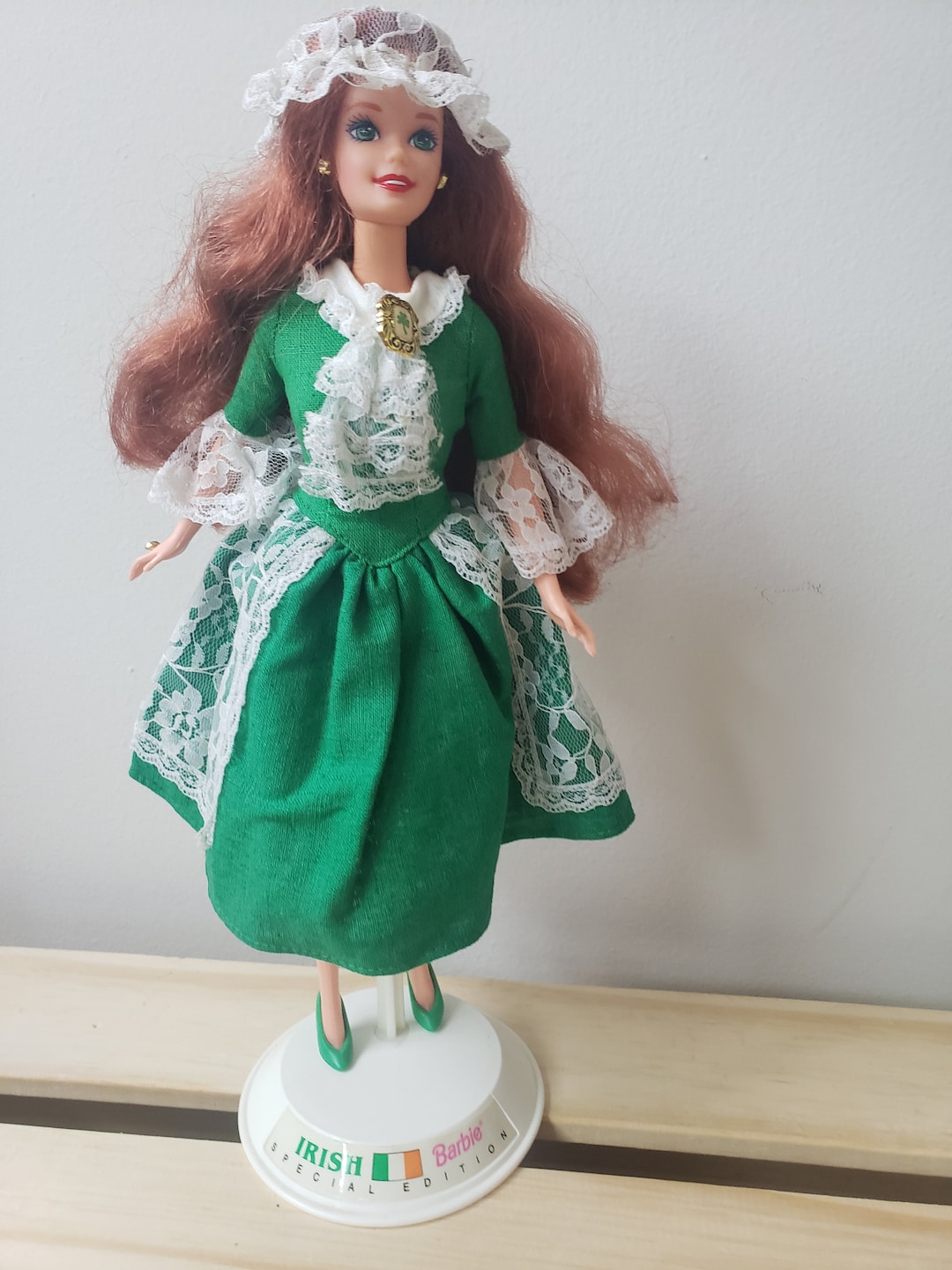 Irish Barbie 1994 Dolls of the World Mattel Barbie Collectors Edition ...