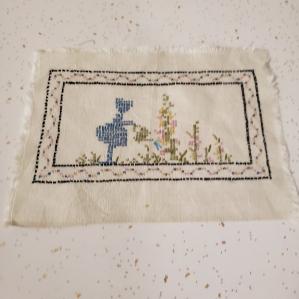 Antique Sampler Original - Etsy