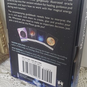 Moonology Oracle Cards A 44-card Deck and Guidebook Yasmin Boland ...