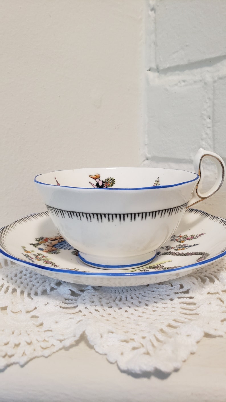 Dainty Dinah Tea Set Royal Albert Crown China Hand Painted - Etsy