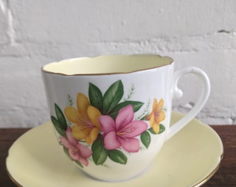 Yellow Floral China | Etsy