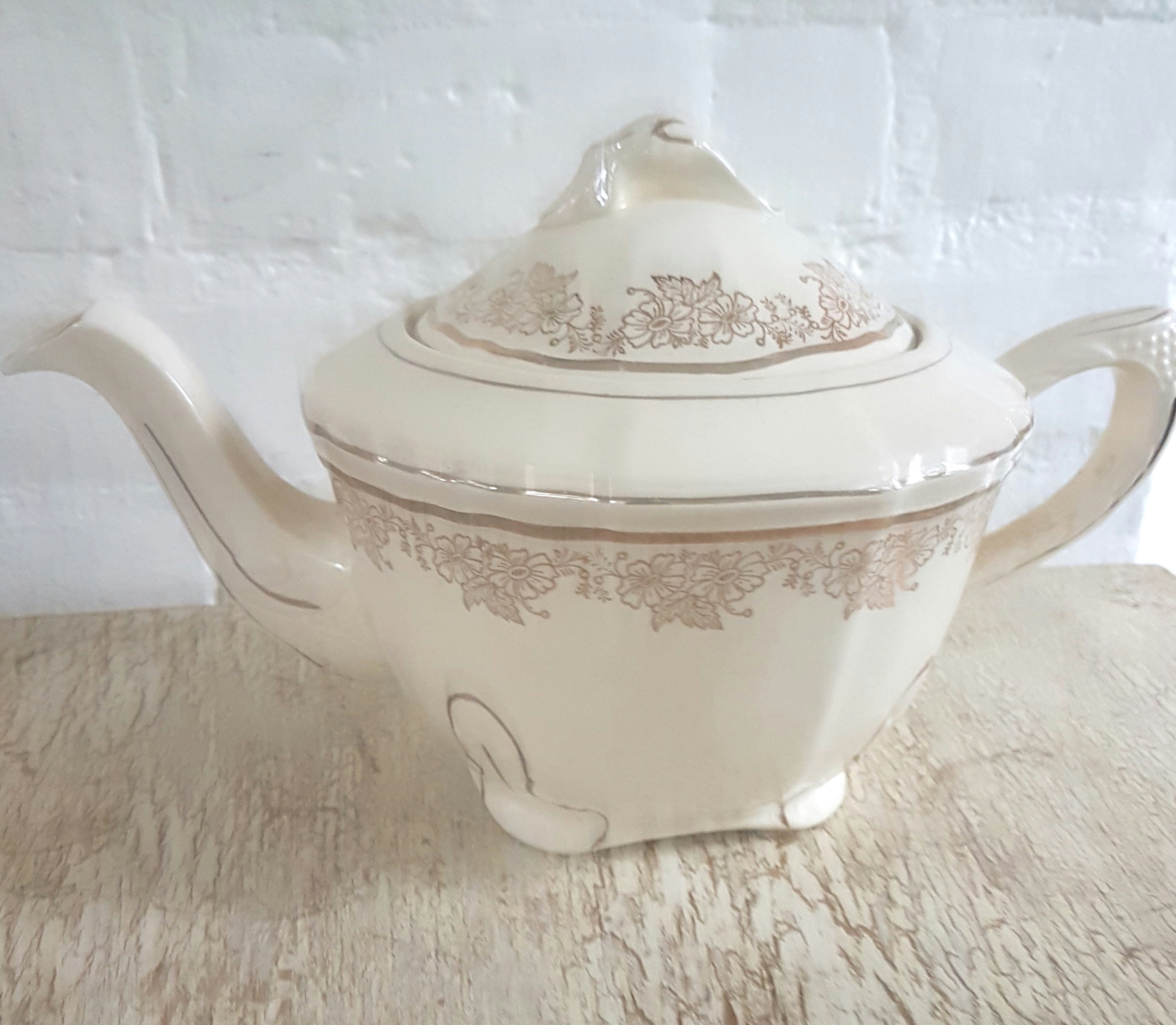 Alfred Meakin Vintage Tea Pot Gold Trim Tea Pot Alfred Meakin - Etsy