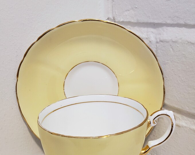 Tuscan Yellow Tea Set Yellow Bone China Tea Set by Tuscan - Etsy