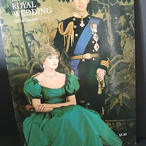 The Royal Wedding Official Souvenir Booklet July 29 1981 the Royal ...