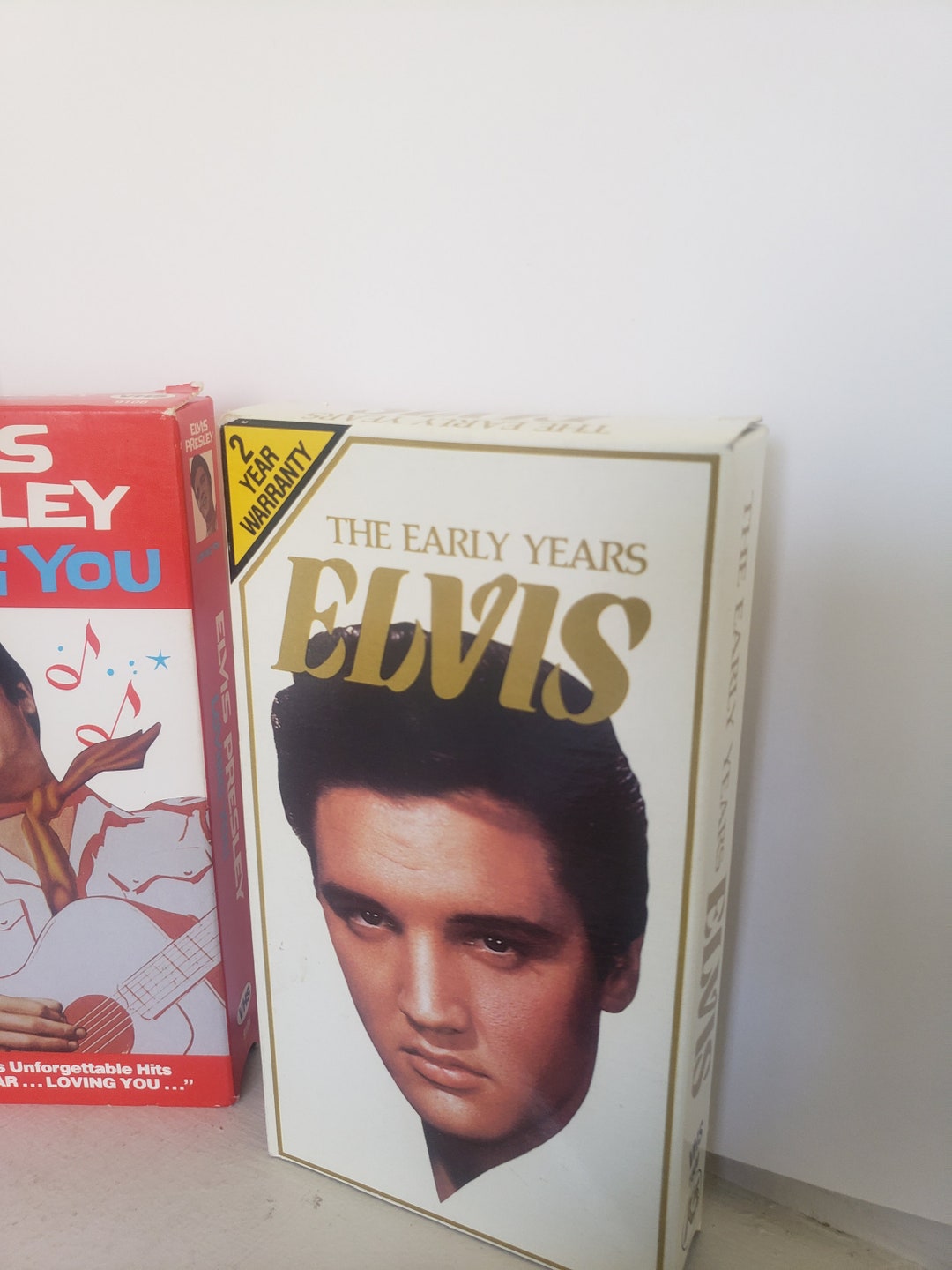 Elvis Presley VHS Lot of 3 Elvis Fan Memorabilia Collecting All Things Elvis the King on VHS ...