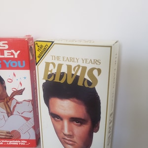 Elvis Presley VHS Lot of 3 Elvis Fan Memorabilia Collecting All Things Elvis the King on VHS ...