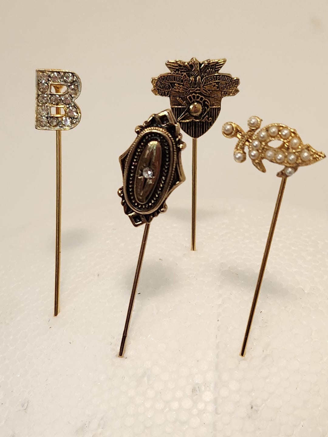 Vintage Hat Pins Vintage Stick Pins Jewelry for Clothing Hats Scarf ...