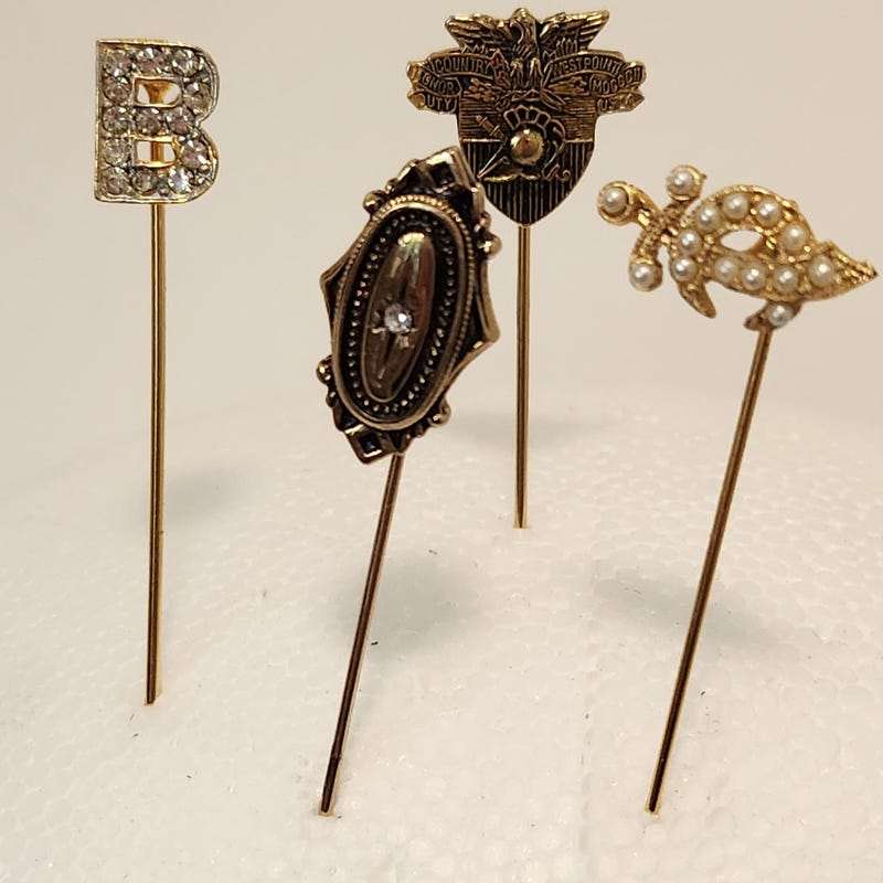 Vintage Stick Pin - Etsy